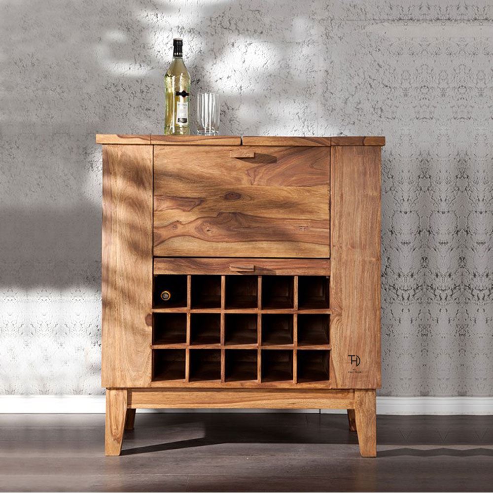 Buy Nisha Bar Cabinet Online in India | The Home Dekor