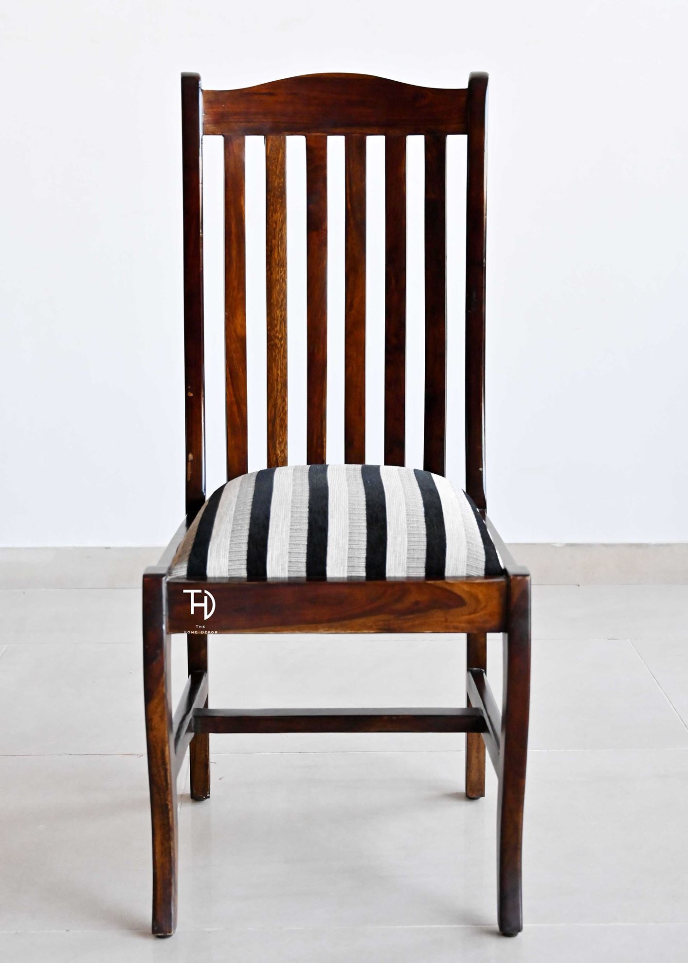 Buy Rajdhani Striped Dining Chair Online in India | The Home Dekor