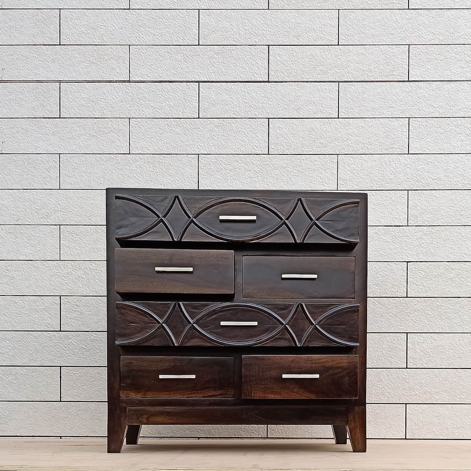 Buy Rope Chest Walnut Online in India | The Home Dekor