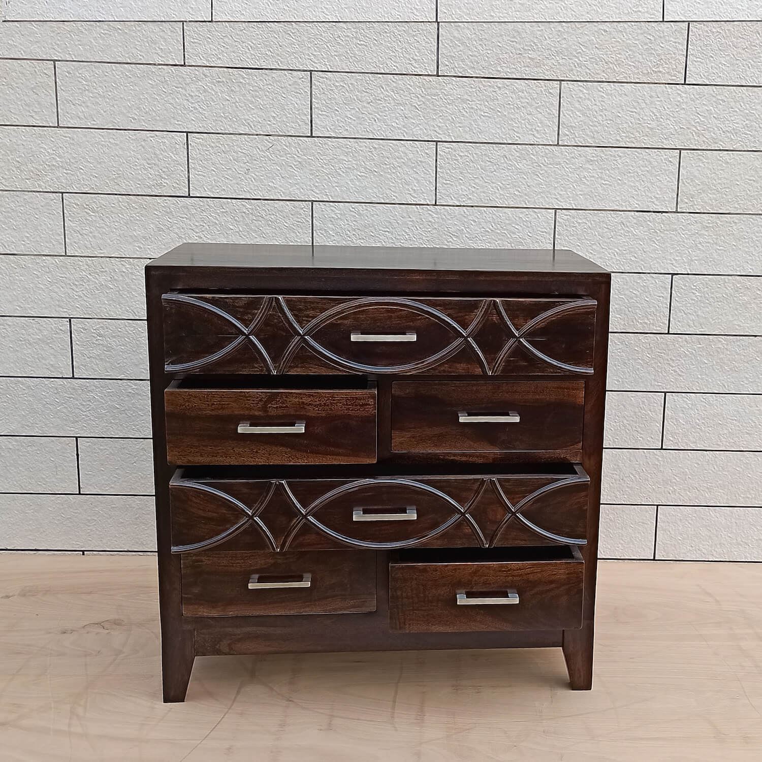 Buy Rope Chest Walnut Online in India | The Home Dekor