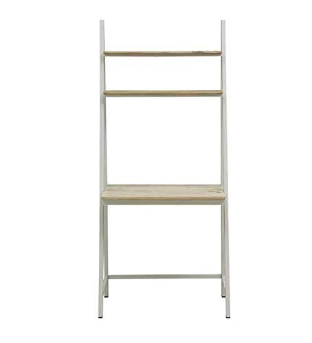Buy Ladder Study Table White Online in India | The Home Dekor